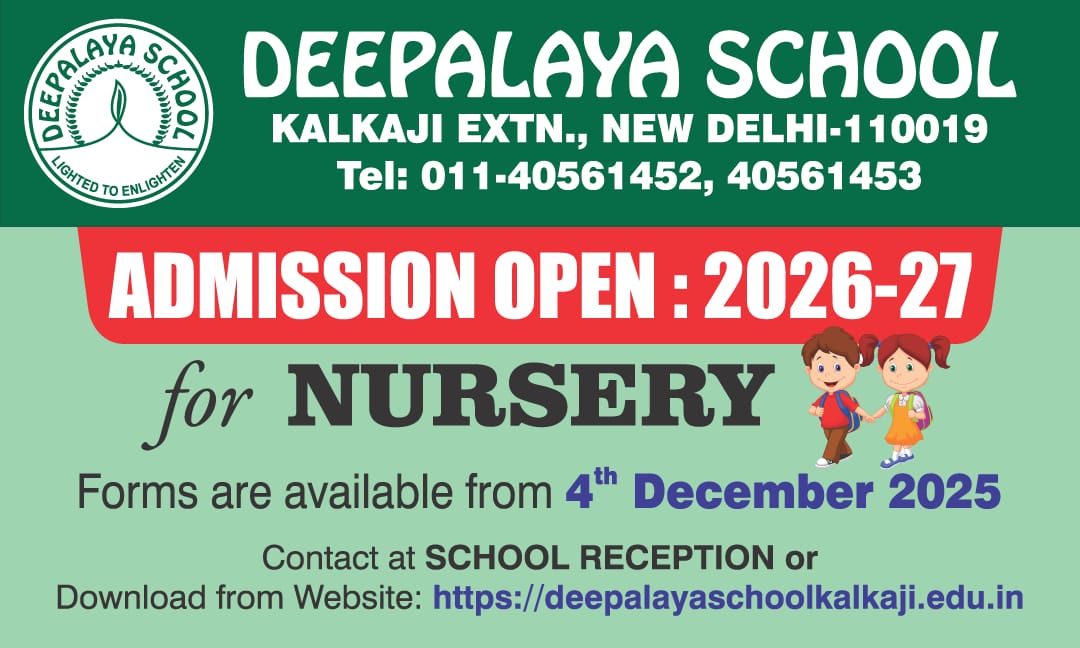 Deepalaya School Kalkaji -Lighted to Enlighten